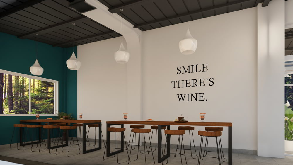 Yercaud Café: Where White, Gold, and Nature Converge - January Designs